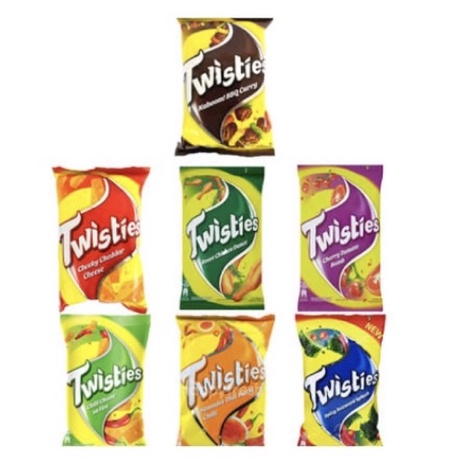 TWISTIES CORN CHIPS SNACKS 65G(Exp:Jan 2023) | Shopee Malaysia