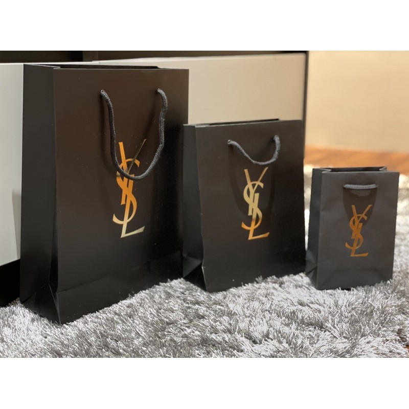 authentic YSL paper bag (S,M,L) | Shopee Malaysia