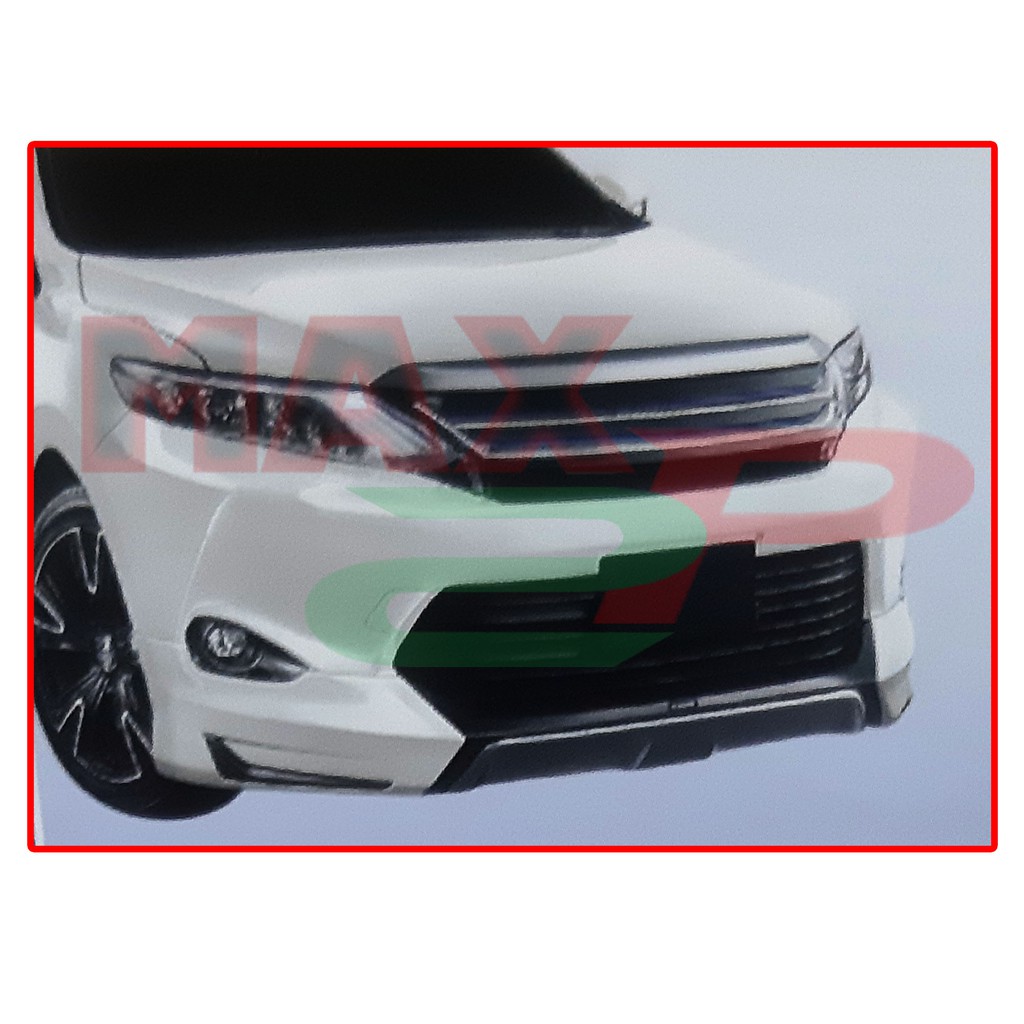 Toyota Harrier (2016) MDLS Style Front Skirt Skirting Bumper Lower Lip ...