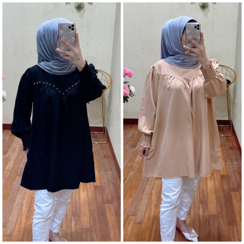 Blouse Dolly Plus Size | Shopee Malaysia