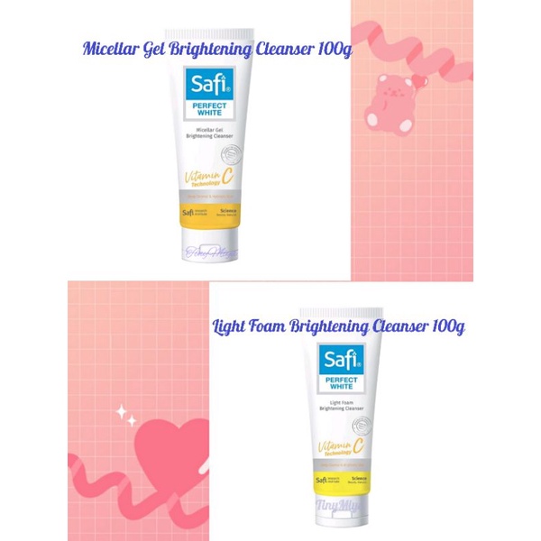 Safi Perfect White Ligh Form / Micellar Gel Brightening Cleanser 100g ...