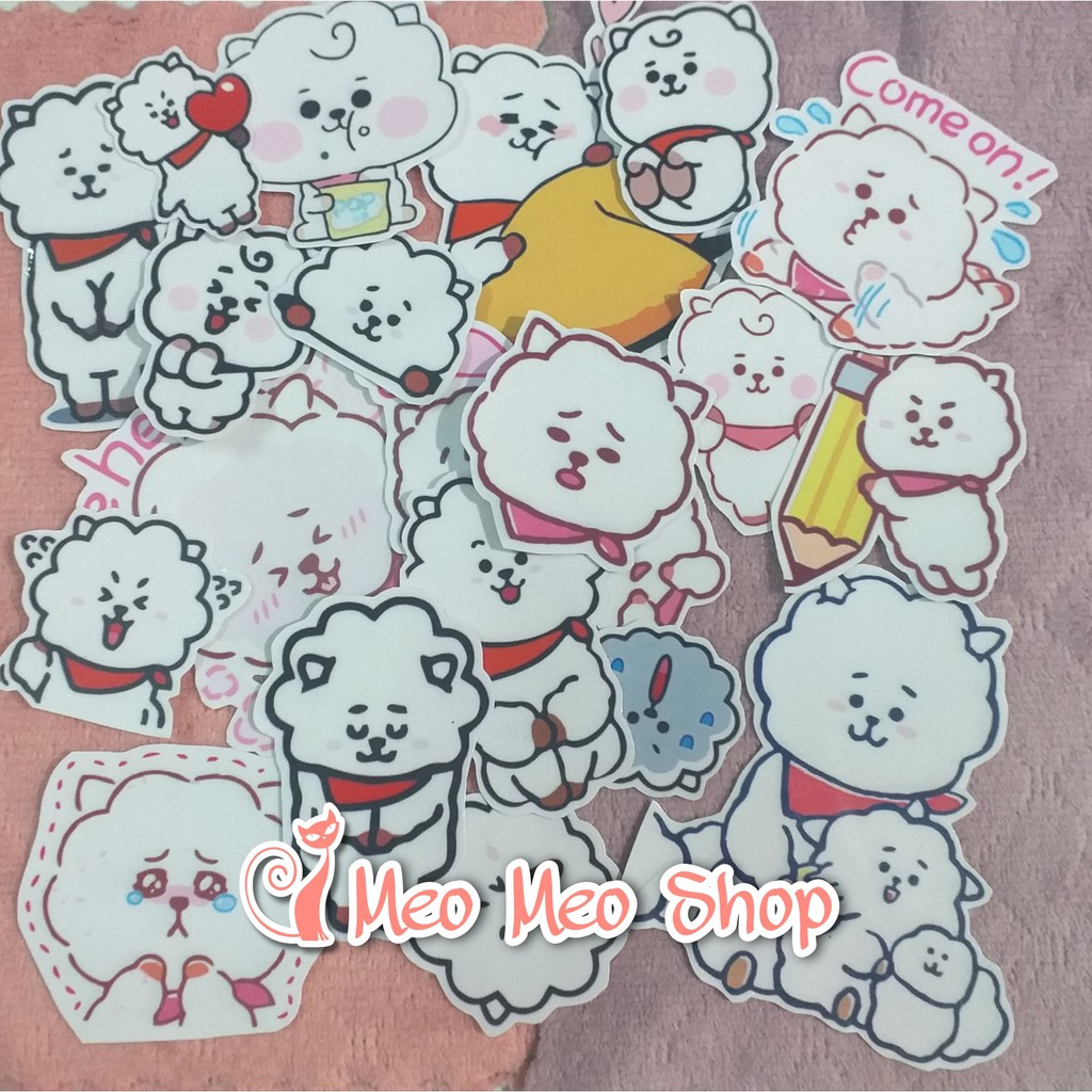 Sticker BT21 (RJ) | Shopee Malaysia