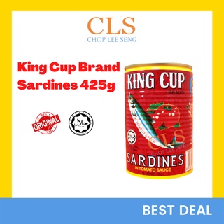 CLS King Cup Brand Sardines / Kingcup Sardine / Sardin In Tomato Sauce ...