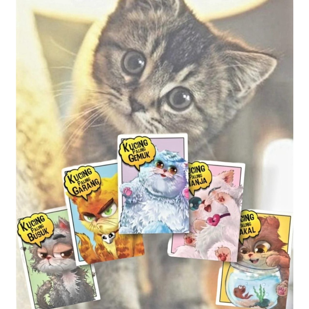 Siri Buku Cerita Lawak Kucing Paling Gemuk Nakal Comel Seram Manja ...