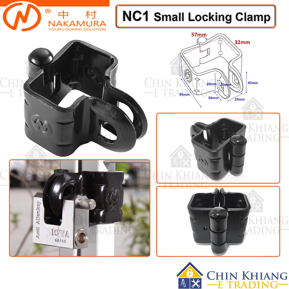 Nakamura NC1 Small Locking Clamp 57mm x 32mm | Shopee Malaysia