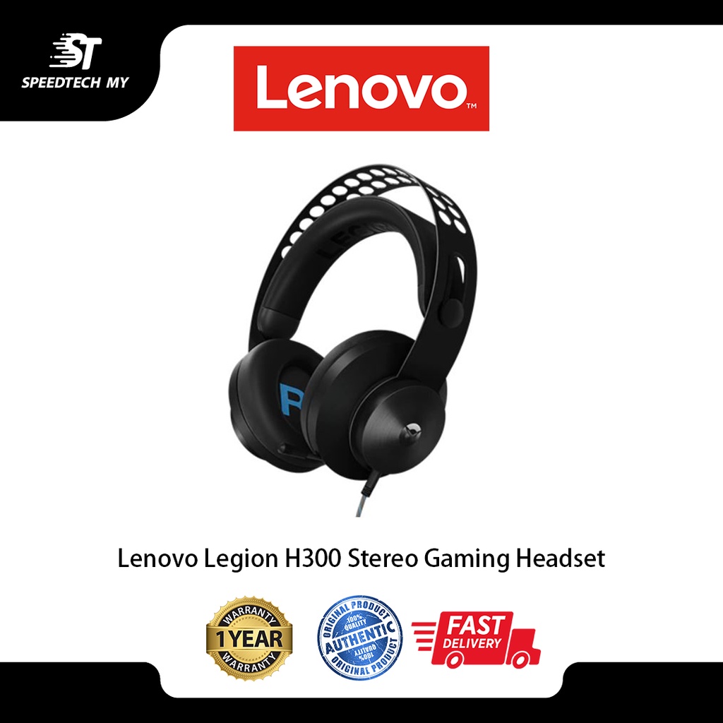 Lenovo Legion H300 Stereo Gaming Headset | Shopee Malaysia