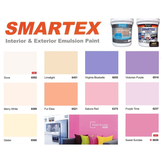 Smartex 7 Liter Emulsion Paint (Rdy Stock / Fast Shipping) / Nippon ICI ... Smartex 7 Liter Emulsion Paint (Rdy Stock / Fast Shipping) / Nippon ICI ...
