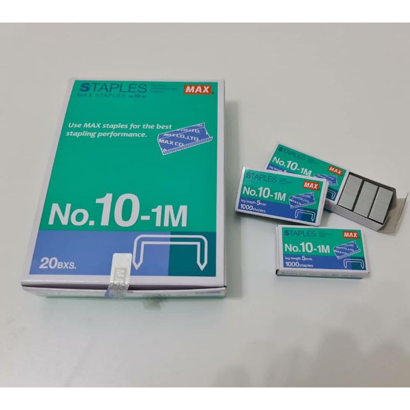 Max Stapler Bullet No.10-1M | Shopee Malaysia