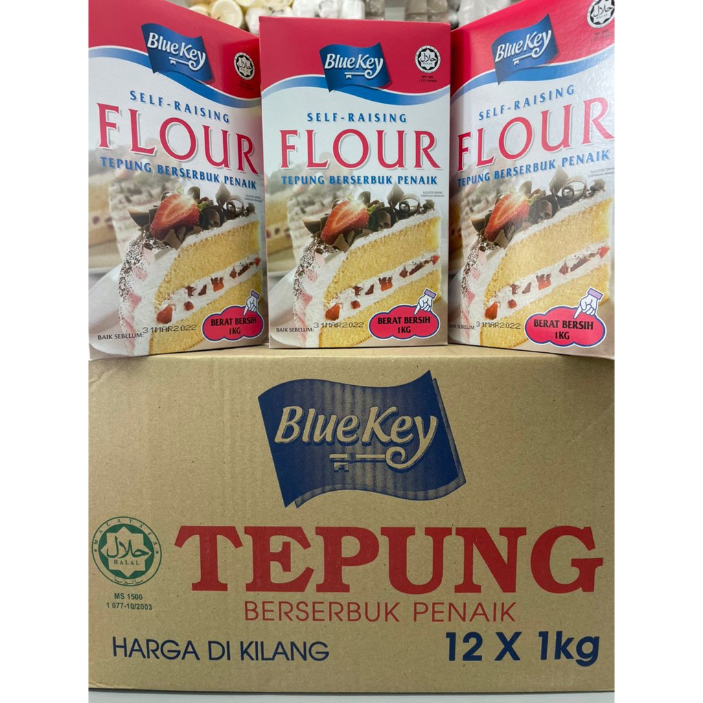 [Ready Stock] Blue Key Self Raising Flour/Tepung Naik Sendiri/Tepung ...