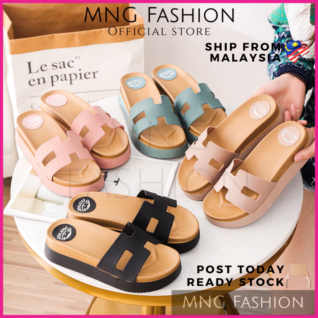 MONIGA - Muslimah Friendly Sandals | Strap Lembut Sandal Perempuan ...