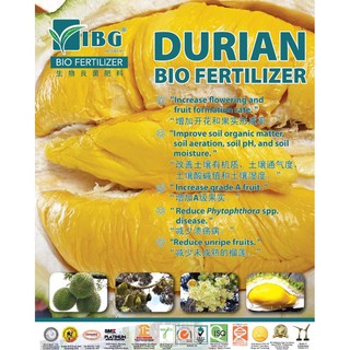 IBG BioFertilizer Durian - Fertilizer with microbes and organic matter ...
