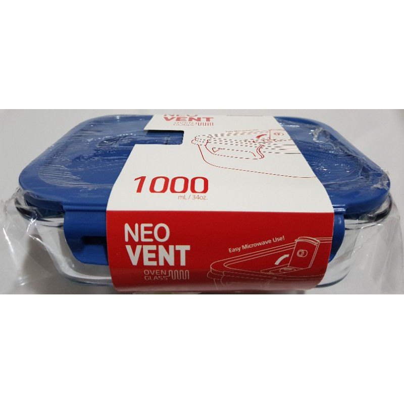 [Neoflam] NeoVent Rectangle Oven Glass 1000ml | Shopee Malaysia