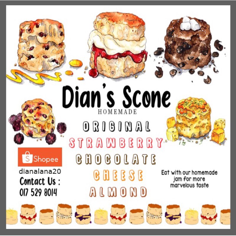 CAMERON HIGHLANDS SCONE (assorted scone original from cameron highlands ...