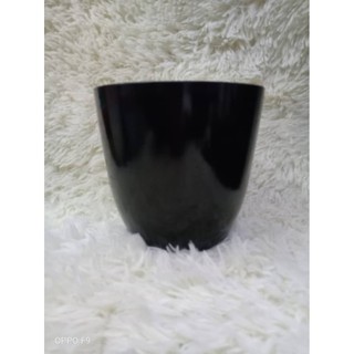 Pasu plastik/ Black Plastic vase/ Pasu Hitam/ Pasu Bunga/ Pasu Hiasan ...