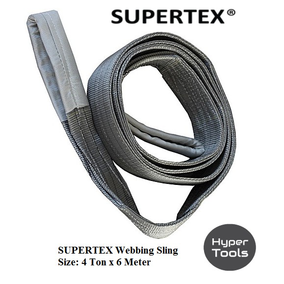 SUPERTEX Webbing Sling Belt - 4 Ton x 6 Meter | Shopee Malaysia