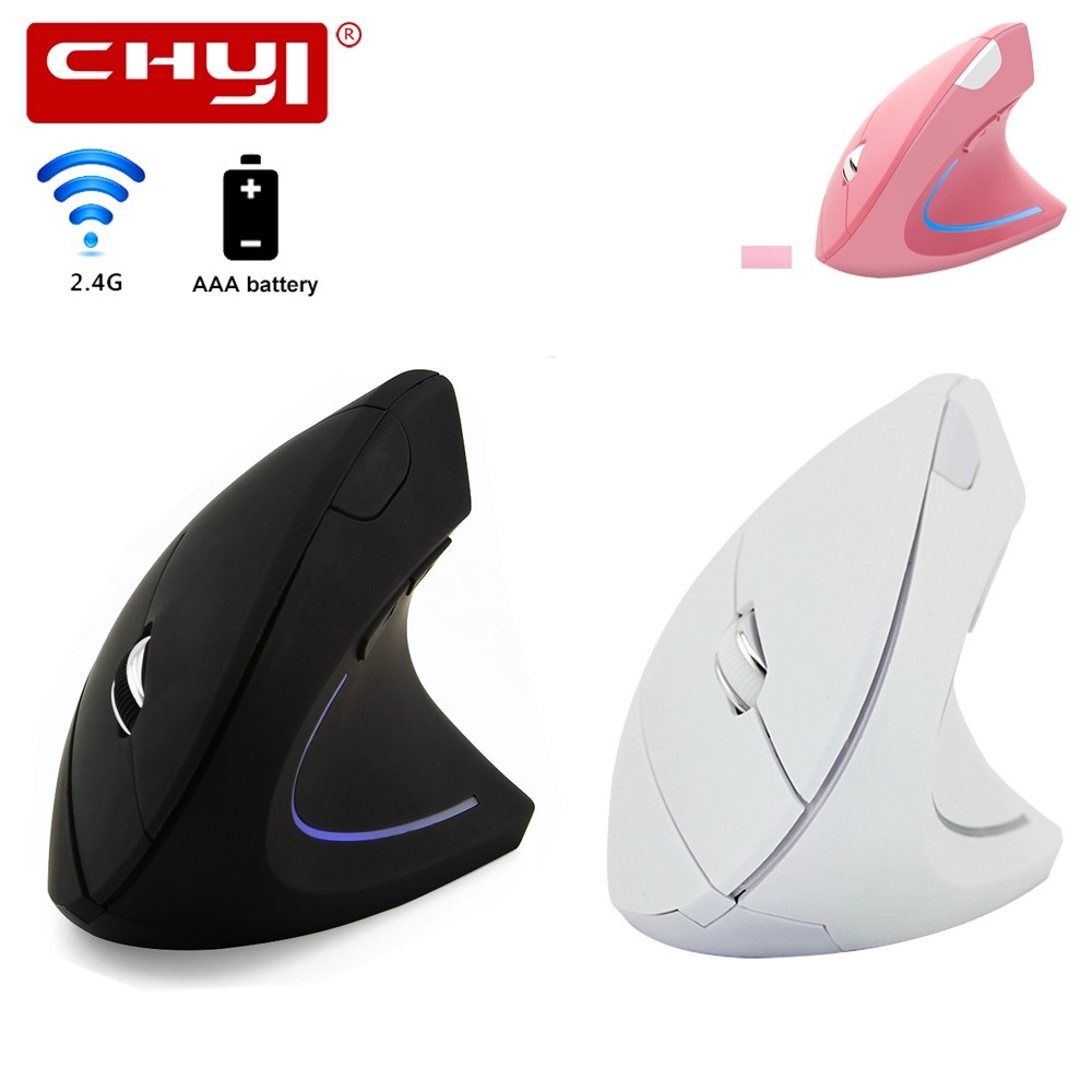2.4Ghz Wireless Computer Mouse Ergonomic Vertical Mouse Gaming Mice ...