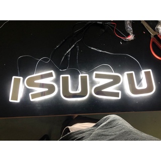 ISUZU LED Logo ISUZU Lambang LED 24V / ISUZU五十铃 发光二极体标识 24V | Shopee ...