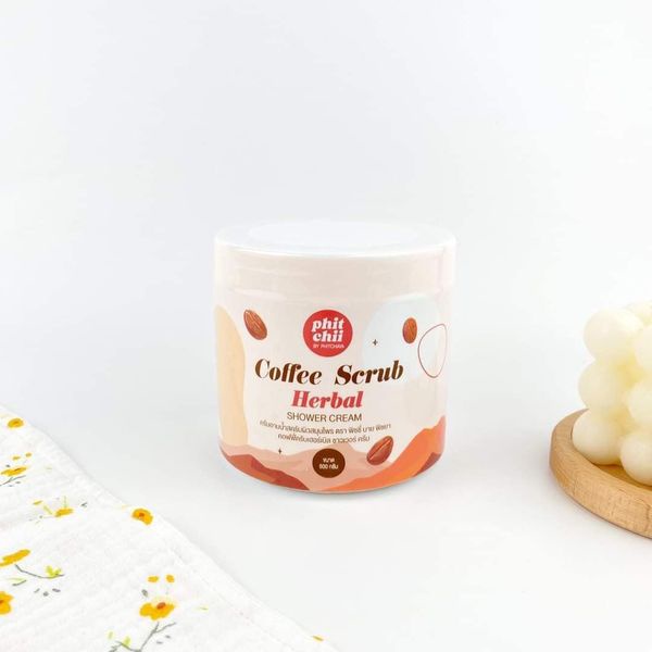 PHIT CHII COFFEE SCRUB HERBAL SHOWER CREAM | Shopee Malaysia