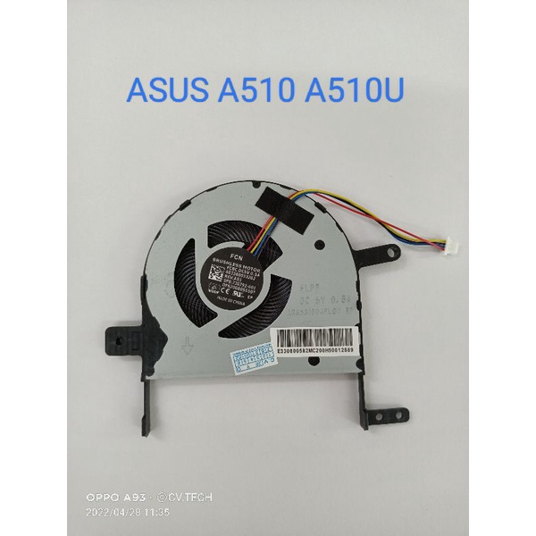 Ready Stock MY ASUS VIVOBOOK A510 A510U S510 X510 New FAN ORIGINAL ...