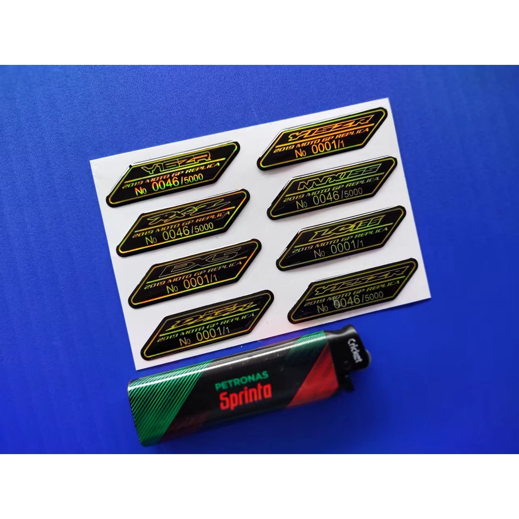 Nombor Siri Sticker GP Edition Limited Edition Yamaha Honda Ex5/Dash ...