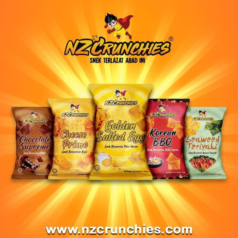 NZ Crunchies Mini pack 60g‼️ limited edition 🎁 | Shopee Malaysia
