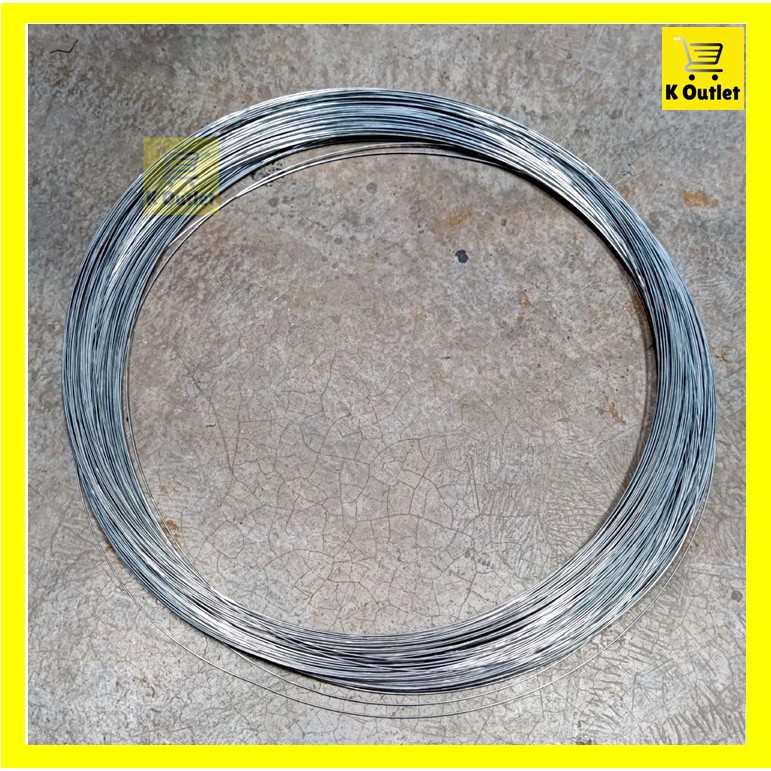 【1kg】19G Dawai Halus-Galvanized Wire Roll | Shopee Malaysia