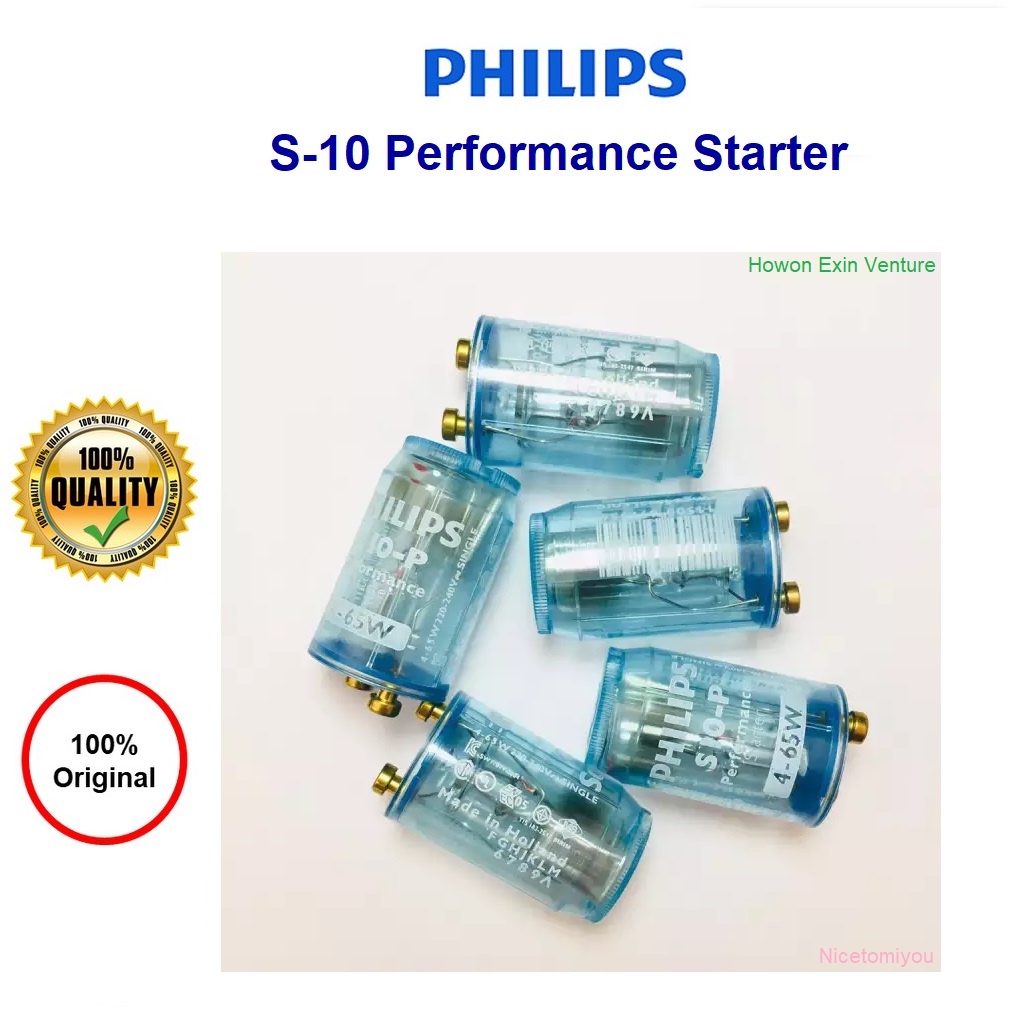 Original Genuine Philips S10 Fluorescent Light Starter | Shopee Malaysia