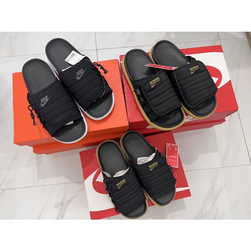 Nike Asuna Slides v2 Club gold Original / Authentic | Shopee Malaysia