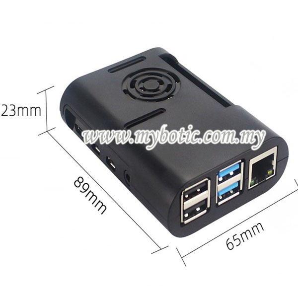 Raspberry Pi 4 Casing Black Shopee Malaysia