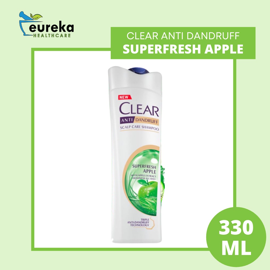 CLEAR ANTI-DANDRUFF SCALP CARE SHAMPOO - SUPERFRESH APPLE 170ML / 330ML ...