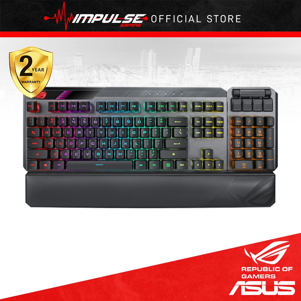 ASUS ROG Claymore II MA02 Gaming Mechanical Keyboard with Detachable ...