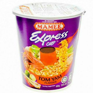 MAMEE EXPRESS MEE CUP VEGETARIAN / CURRY / TOMYAM / CHICKEN (65g x ...