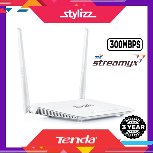 Tenda D301 v2 Wireless 300mbps ADSL2+ WiFi Streamyx Modem Router ...