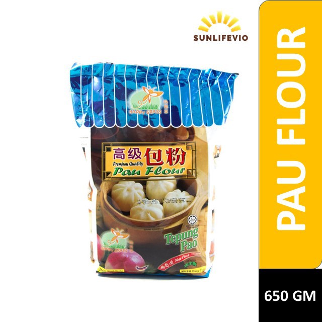 PAU FLOUR | STEAMED BUNS FLOUR (PREMIUM) | TEPUNG PAU 650GM | Shopee ...