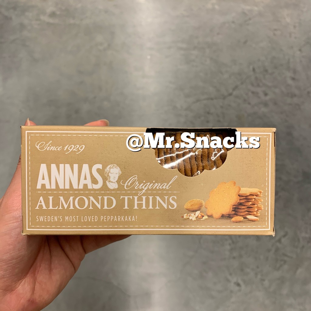 Annas Original Almond Thins 150g | Shopee Malaysia