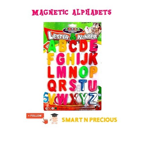 Magnet Huruf ABC abc Alphabets (26 pcs) | Shopee Malaysia