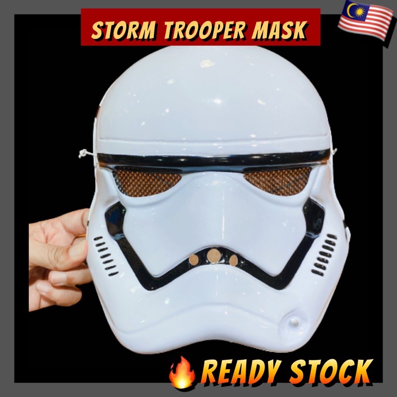 🔥Ready Stock Cheap Star Wars Storm Trooper Mask | Shopee Malaysia