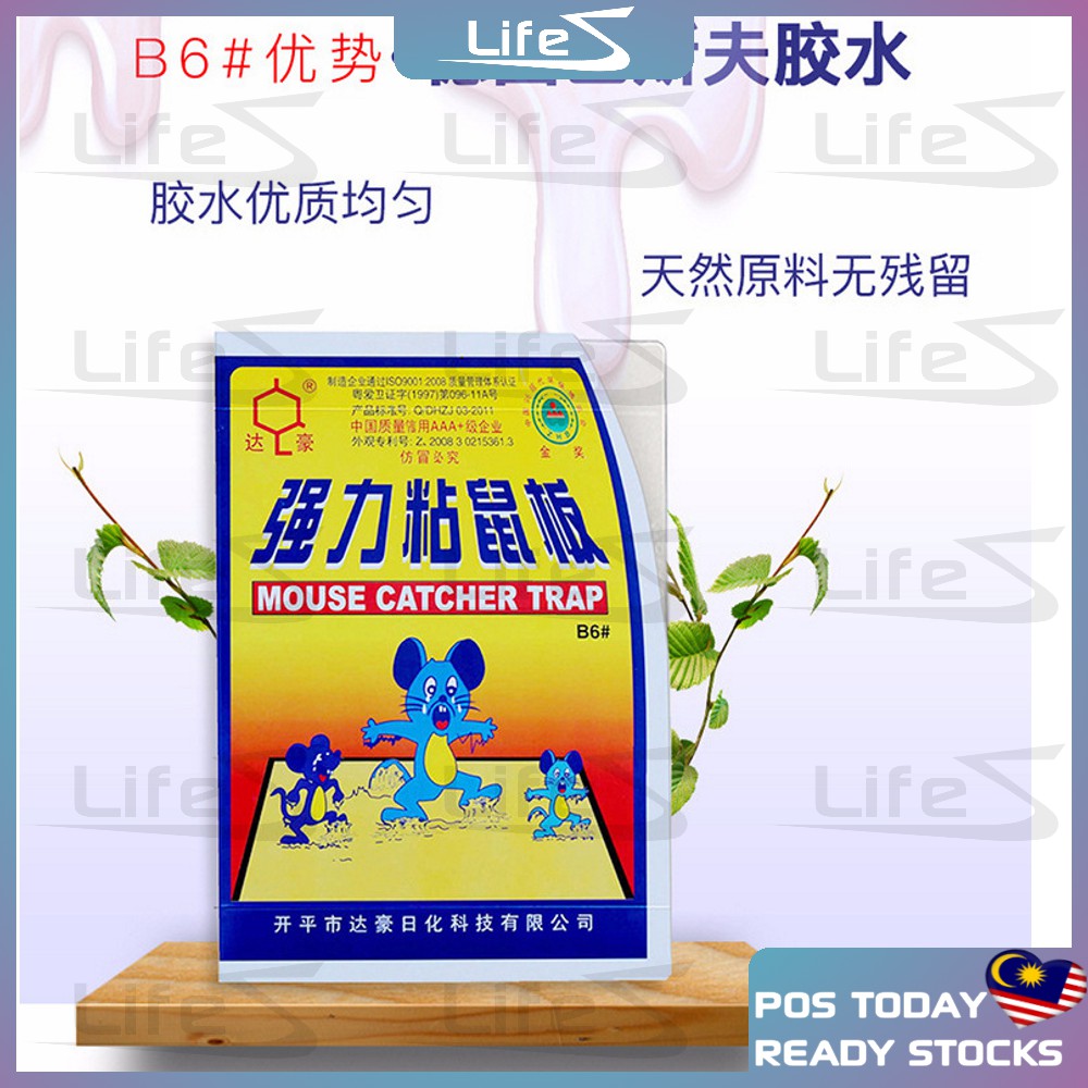 Mouse Catcher Trap Super Glue Rat Sticker With Extra Stick Rat Trap ...