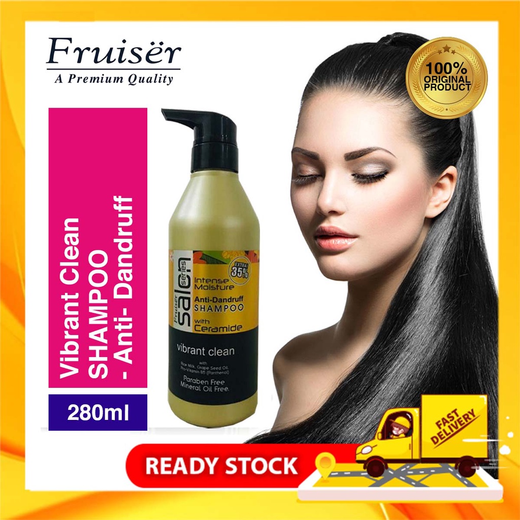 Fruiser - Vibrant Clean Anti-Dandruff Shampoo - 280ml | Shopee Malaysia