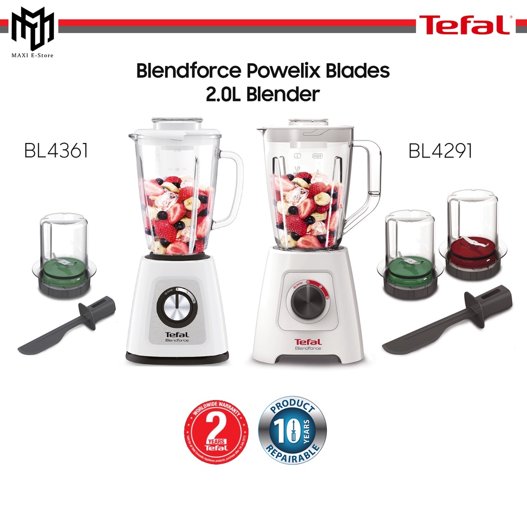 Tefal 2.0L Blendforce 2 Blender with 6 Triplax Blades - BL4291 / BL4361 | Shopee Malaysia