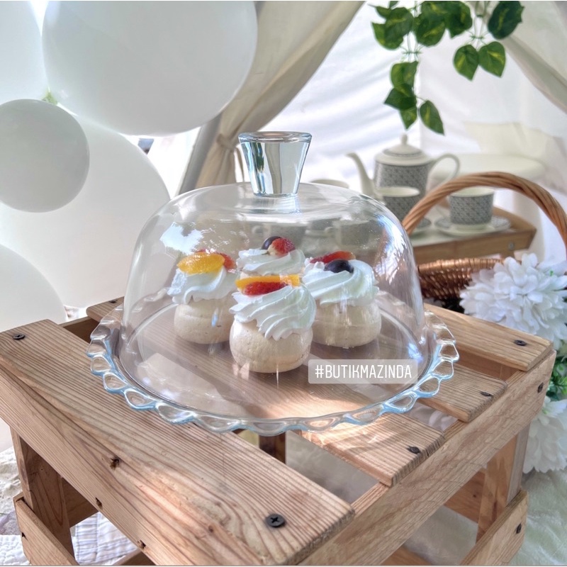 10.5inch Patisserie cake dome set / bekas kek / bekas puding | Shopee ...