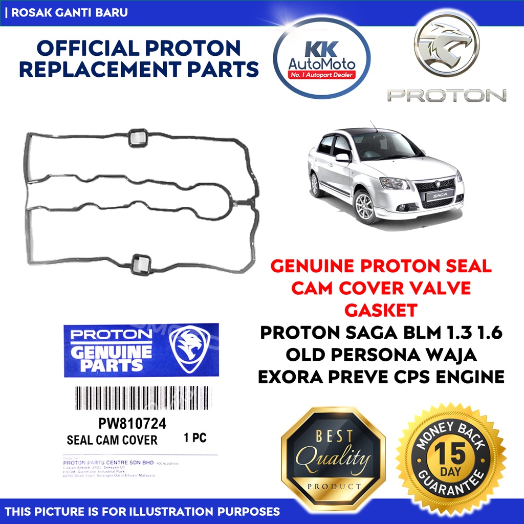 PW810724 Genuine Proton Seal Cover Original Valve Gasket Proton Saga ...