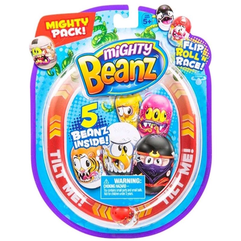 [Original Moose] Mighty Beanz - 5 Beanz Inside! | Shopee Malaysia