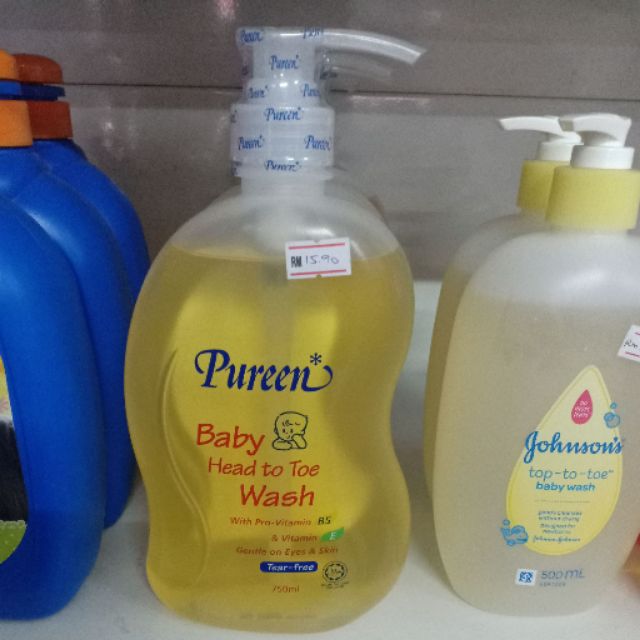Pureen head to toe wash 750ml | Shopee Malaysia