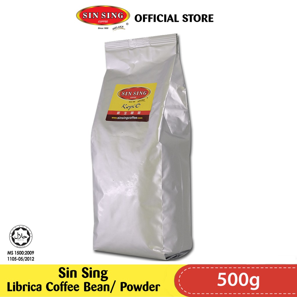 Sin Sing Liberica Pure Coffee Bean/Powder (500g) | Shopee Malaysia