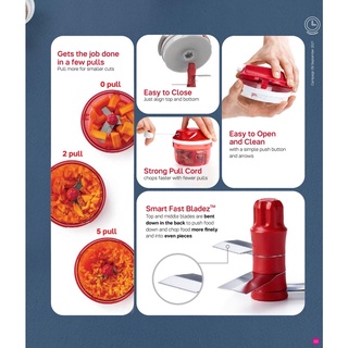 Tupperware Super Sonic Chopper Set (1) 300ml with Box | Shopee Malaysia