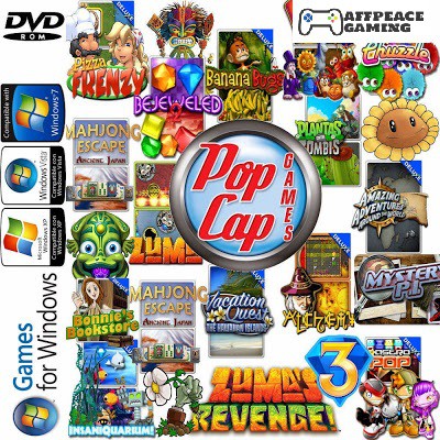 (PC GAME) 300 popcap games collection - DVD | Shopee Malaysia