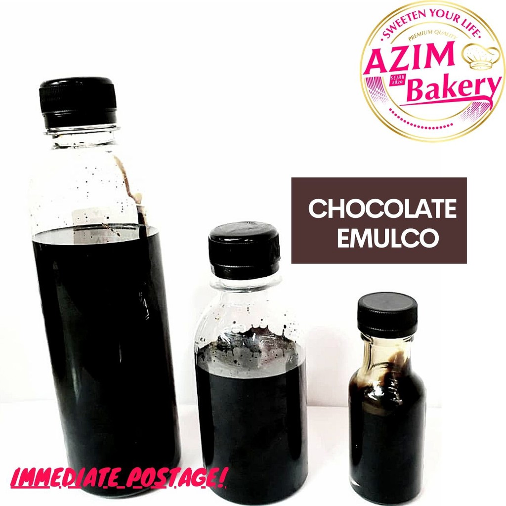 Perisa Coklat 25G | 150G | 350G | Chocolate Emulco | Perisa Makanan ...