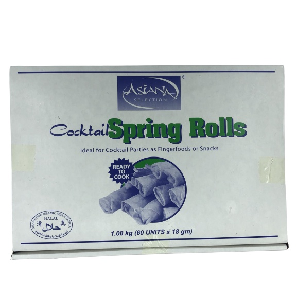 Halal Frozen Pacific West Asiana Cocktail Spring Roll 18g | Shopee Malaysia