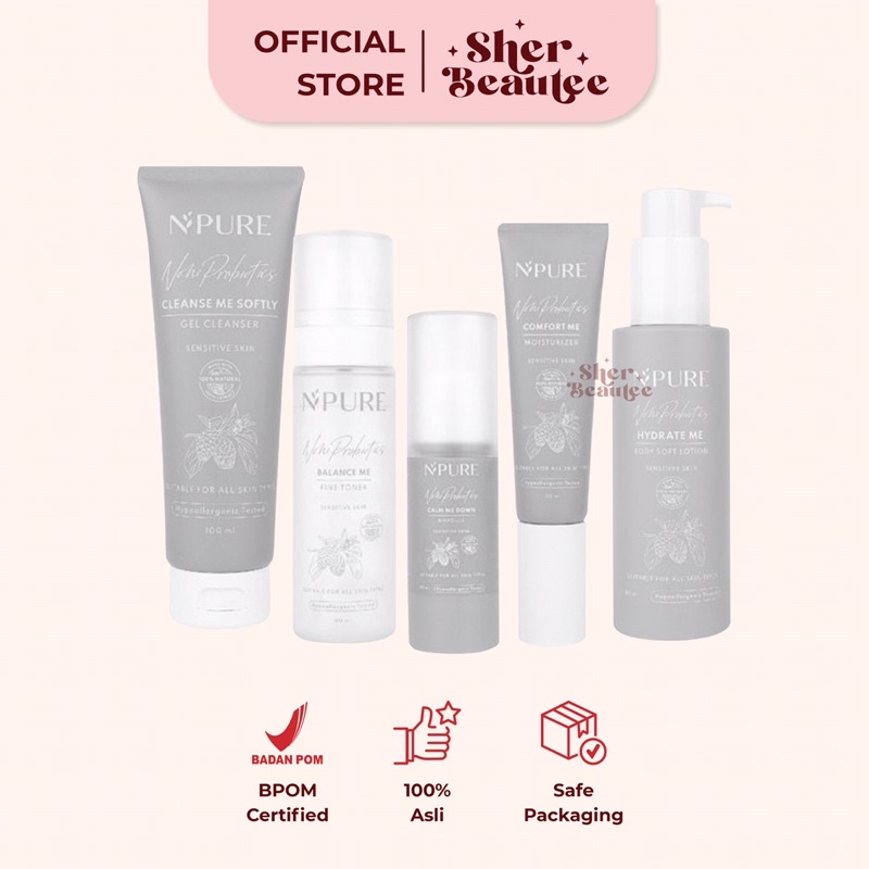 Npure Noni Probiotics Series [Sensitive Skin] - N'Pure | Shopee Malaysia